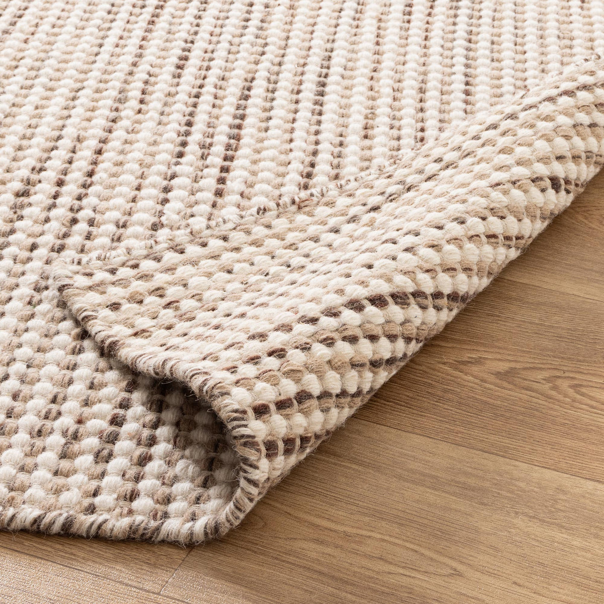 Nordic Beige Wool Rug – Floorsome